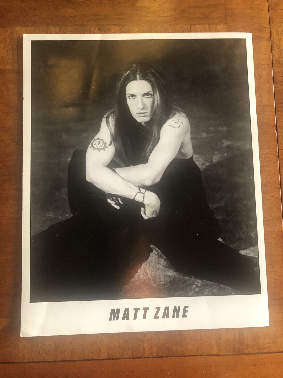 Musician Matt Zane Rare Vintage 8x10 Press Photo | eBay