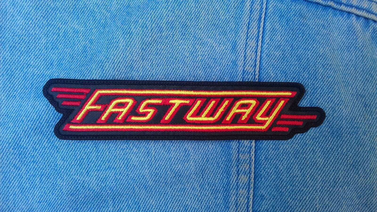 Fastway Waysted Great White Y&T Bonfire embroidered patch hard rock | eBay