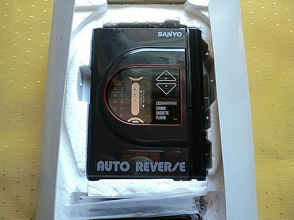 SANYO MGP510D WORKING - AUTO REVERSE AND DOLBY ***CASSETTE PLAYER ...