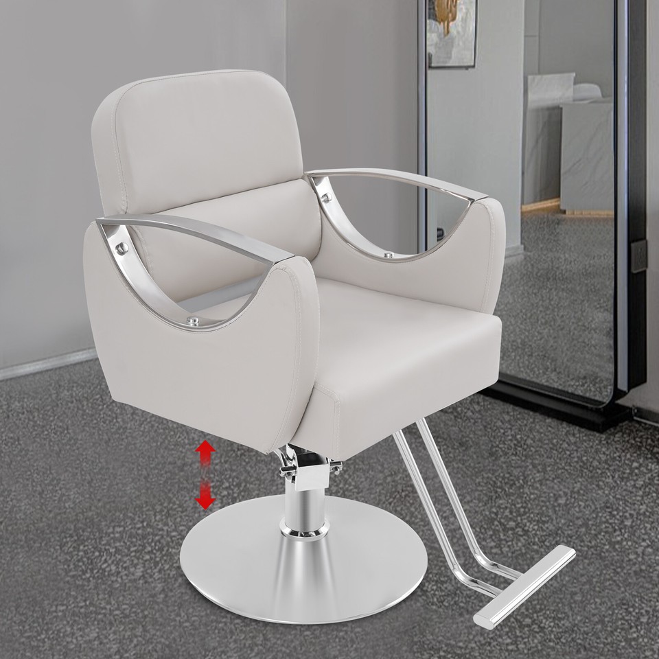 Salon Chairs for Hair Stylist Adjustable Hair Salon Chair Rotating ...