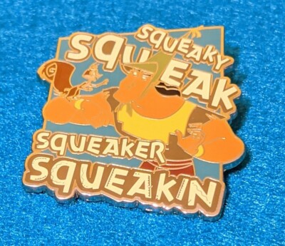Kronk Speaking Squirrel Squeaky Squeak Squeaker Squeakin Disney Pin ...