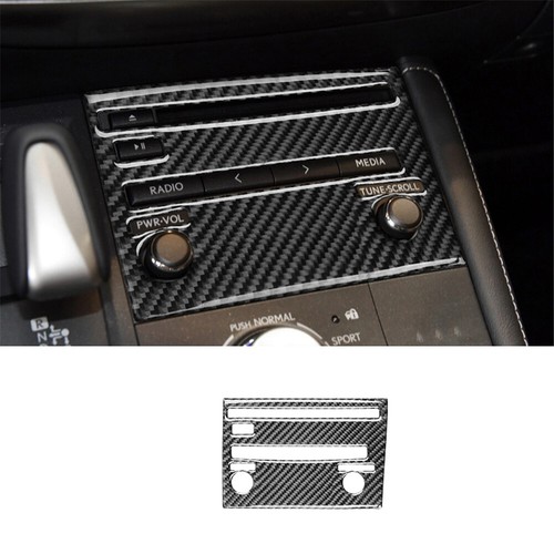 Carbon Fiber Center Console CD Panel Cover Trim For Lexus CT200h 2011 ...