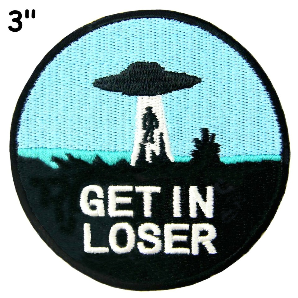 EMBROIDERED Iron On Patches appliques transfers Biker Patch Badges Get ...