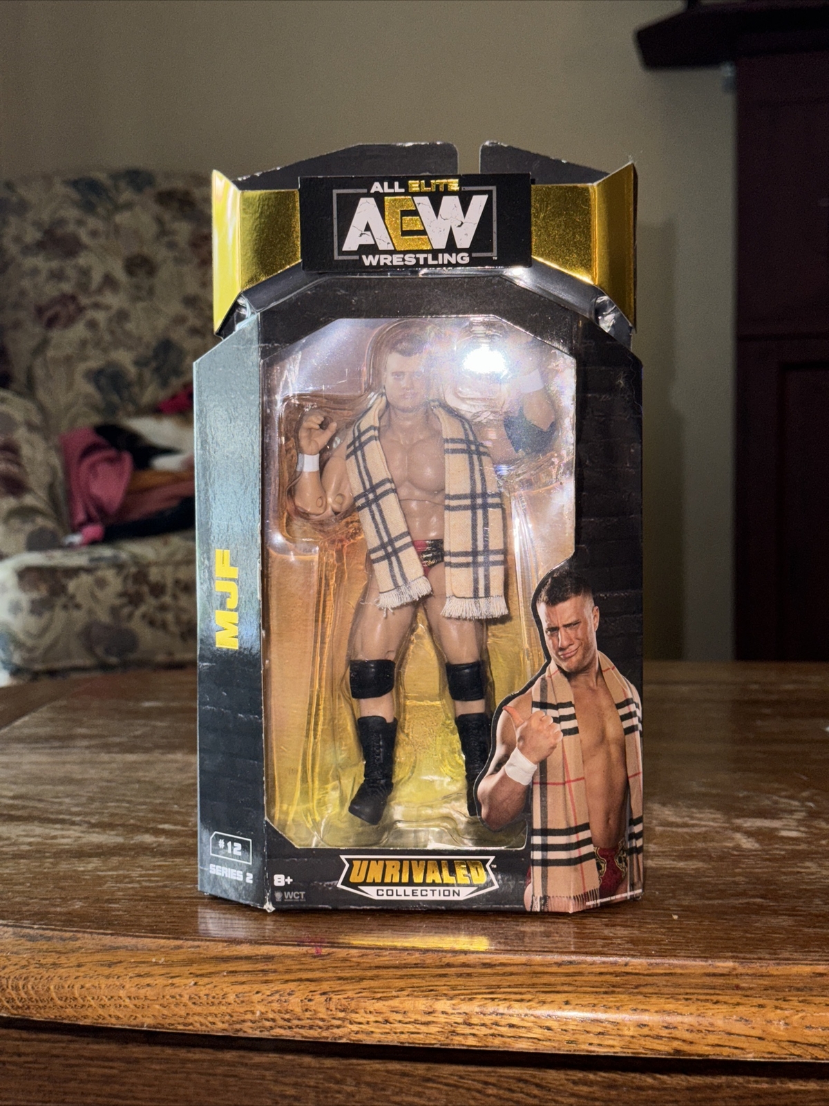 MJF AEW Unrivaled Series 2: Maxwell Jacob Friedman W/scarf 191726377016 ...