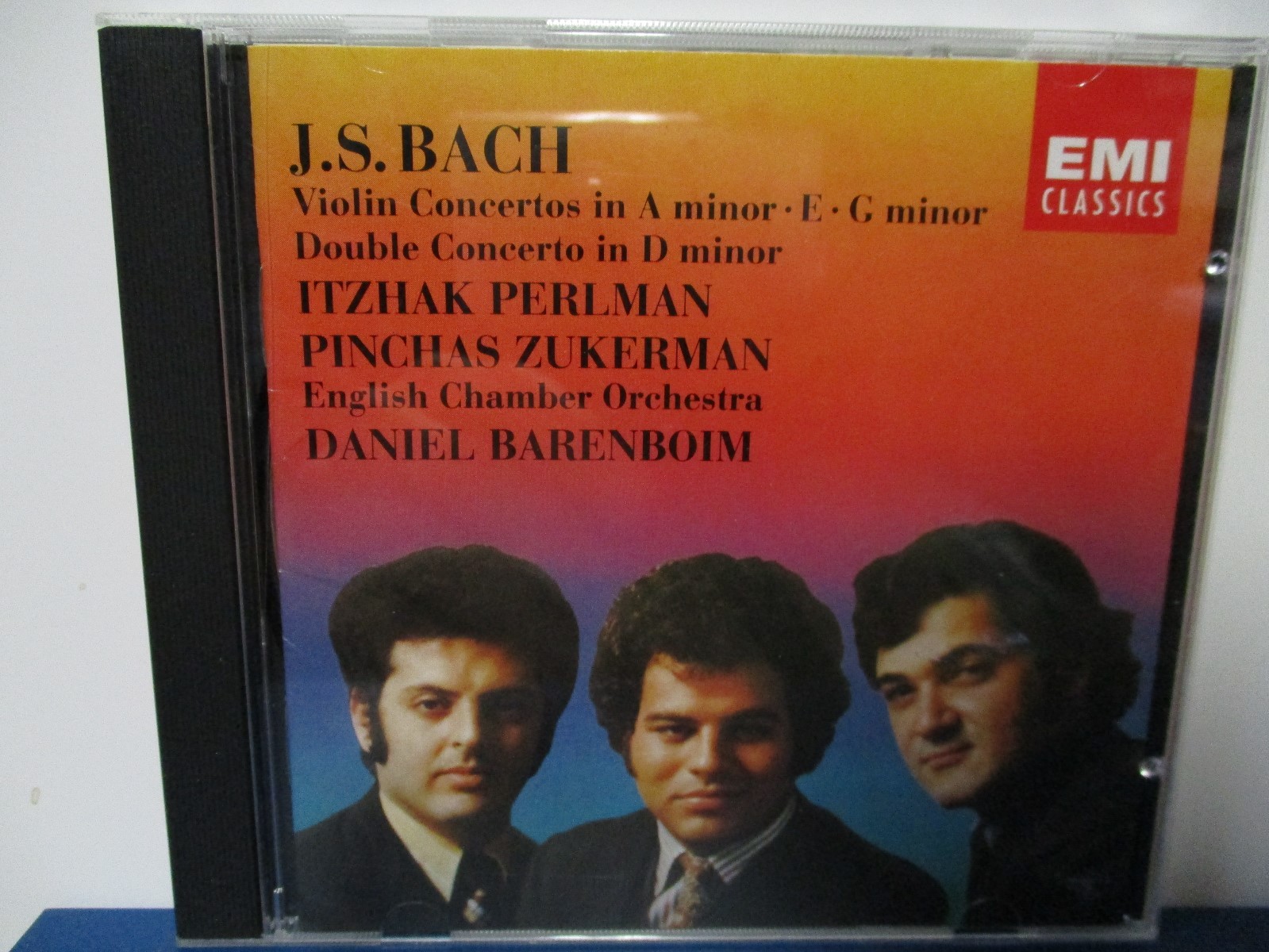 Perlman, Zukerman, Barenboim - Bach Violin Concertos - CD - VERY good ...