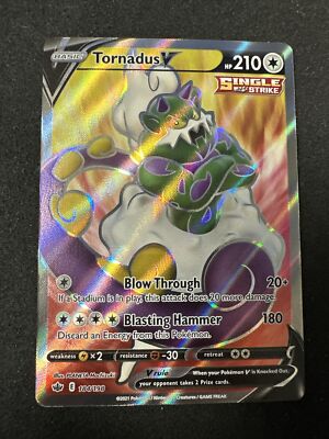 Tornadus V 184/198 - Chilling Reign Full Art - Pokemon TCG NM | eBay