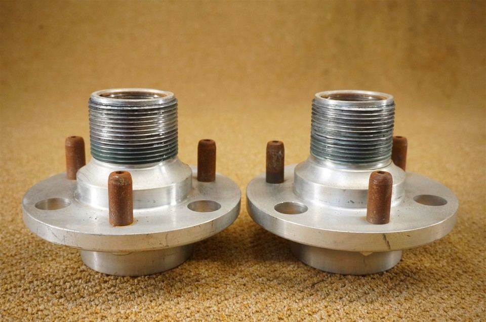 Halibrand Mfg 3/6 Pin Front Knock Off Spinners Hub Adapters Sprint Car ...