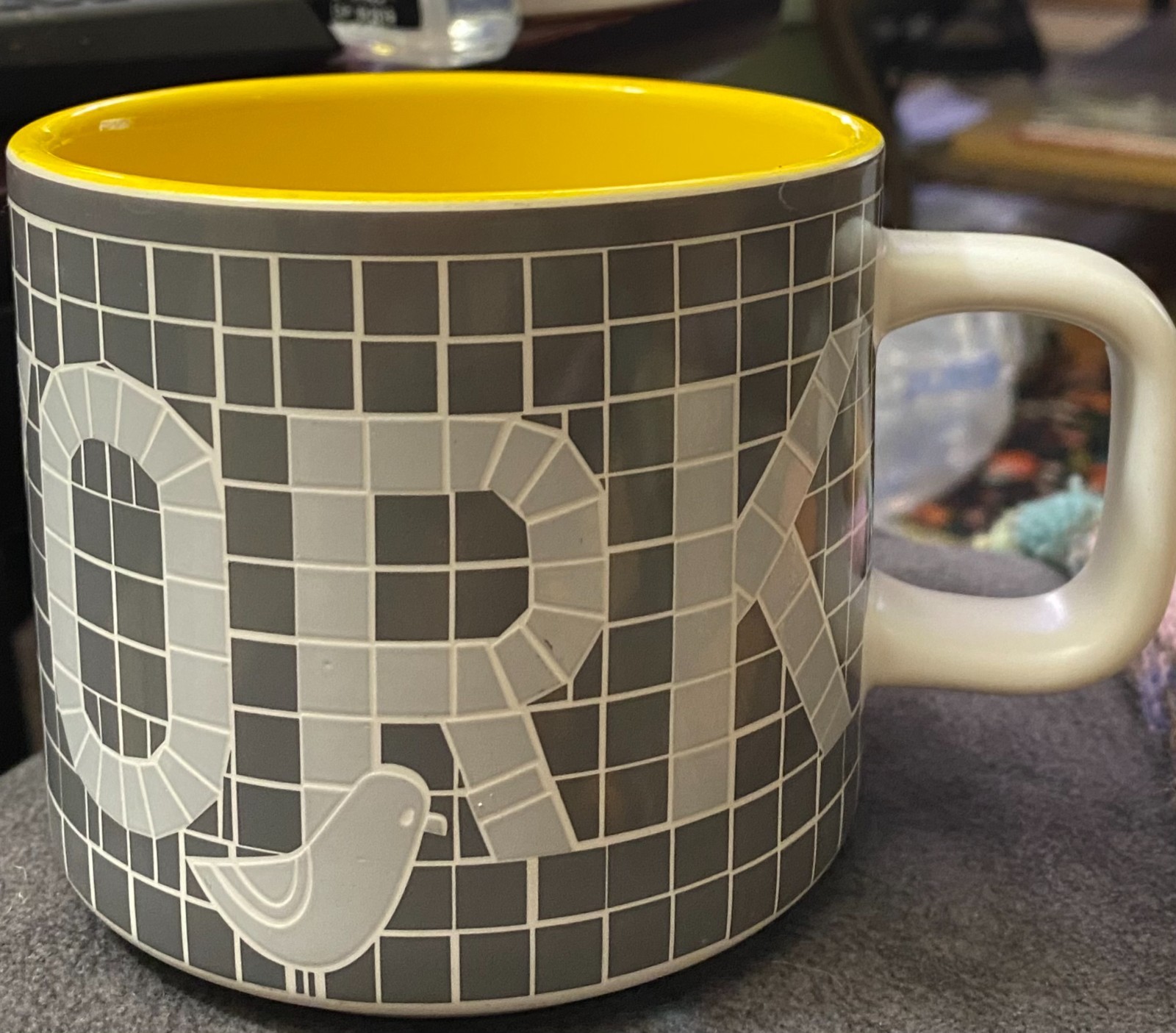 Starbucks New York City Series Gray Subway Tiles & Pigeon 12oz Mug NYC ...