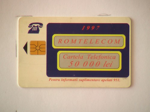 Telecom Romania 1997, 50000 Lei =vintage phonecard (95)=Condition: Used ...