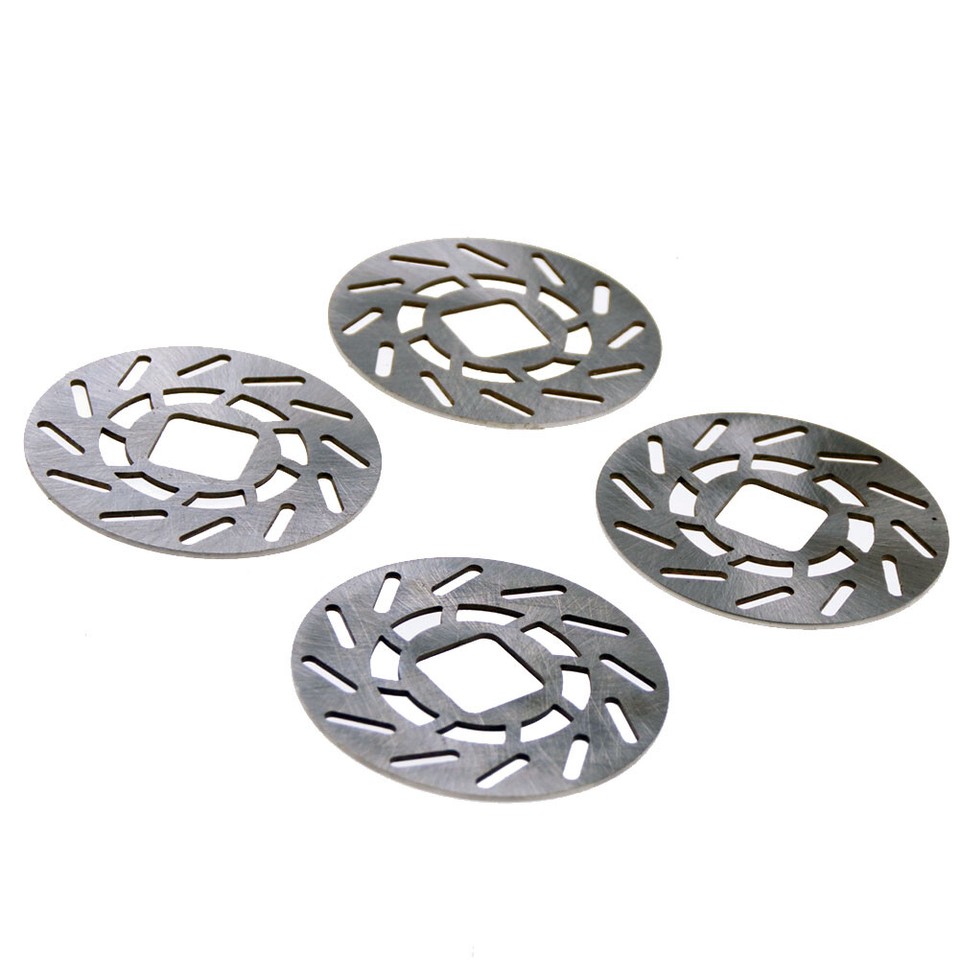 RC Metal Brake Disc 4pc Kit For 1/6 FG Big Truck RV Rc CAR Parts | eBay