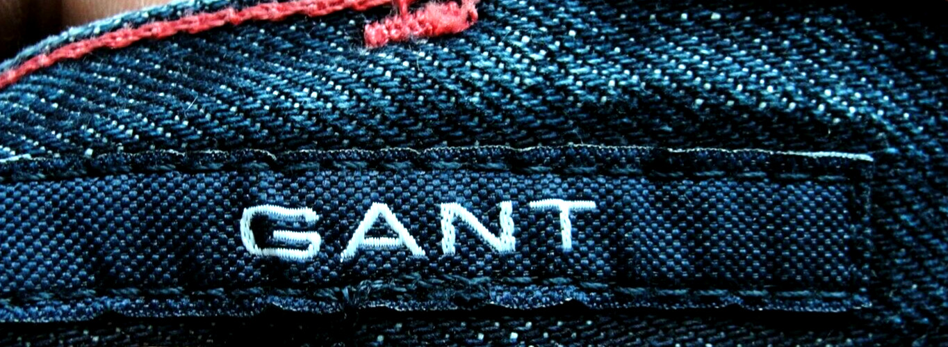 RARE CLASSIC LUXURY MENS DESIGNER GANT FADED DENIN JE… - Gem