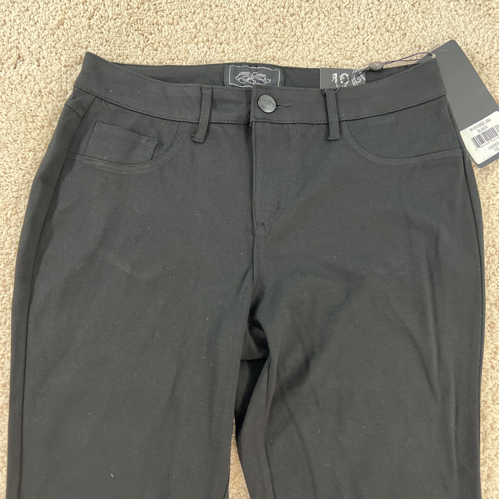 One 5 One Pants Women's Size 10 Black Stretch Rayon Skinny Ankle NWT | eBay