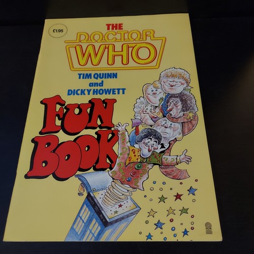 DOCTOR WHO Magazine FUN BOOK TIM QUINN DICKEY HOWETT Marvel Comics UK ...