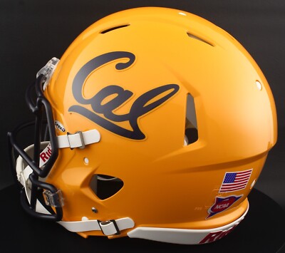 CALIFORNIA CAL GOLDEN BEARS NCAA Riddell Speed AUTHENTIC Football ...