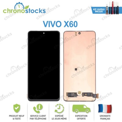 Ecran complet vitre tactile Vivo X60 V2046 Noir | eBay