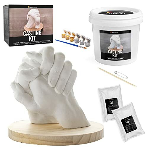 Complete Hand Casting Kit for Couples DIY Kits for Adults Casting Kit ...