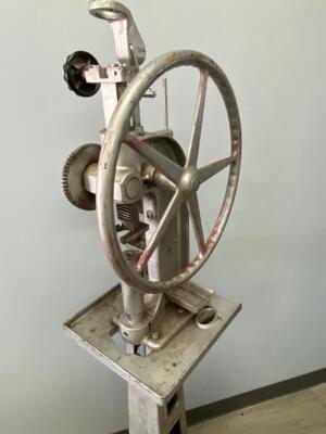 Vintage Auto-Soler Heel Wheel Shoe Repair Nailer Press Machine Hand ...