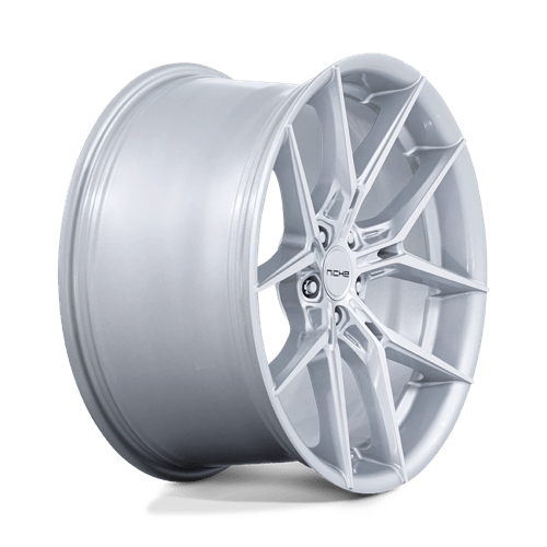 4 New 22X9 Niche NC279 Prodigy 5 Silver With Machined Face 5x112 ET22 ...