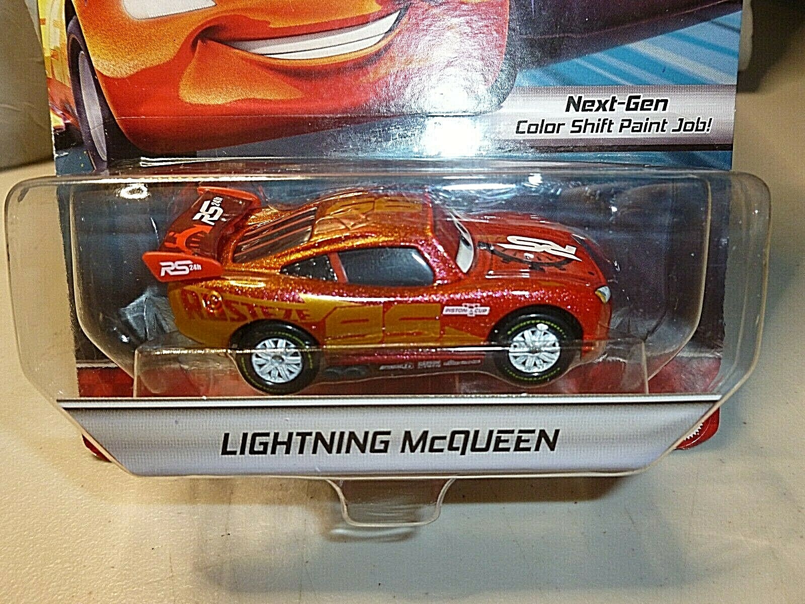 NEW DISNEY PIXAR CARS 24h ENDURANCE RACE LIGHTNING McQUEEN NEXT-GEN ...