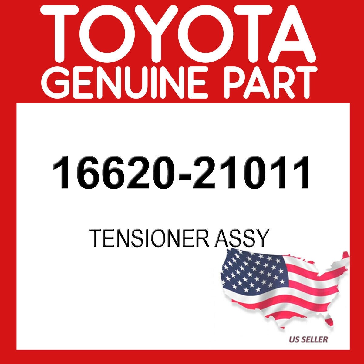 TOYOTA GENUINE OEM 16620-21011 TENSIONER ASSY 1662021011 | eBay
