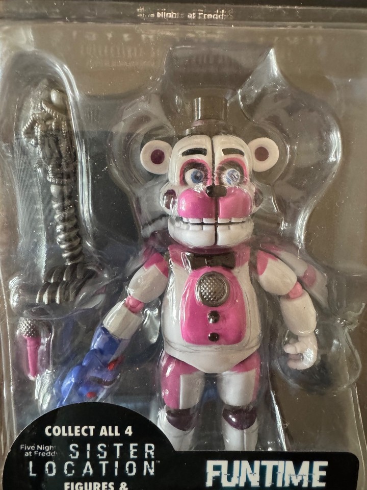 FIVE NIGHTS AT FREDDY'S FUNTIME FREDDY ACTION FIGURE FNAF OFFICIAL ...