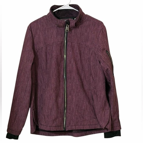 Free Country Plum Softshell Jacket Women’s Fleece Lined Zip Up Coat XL ...