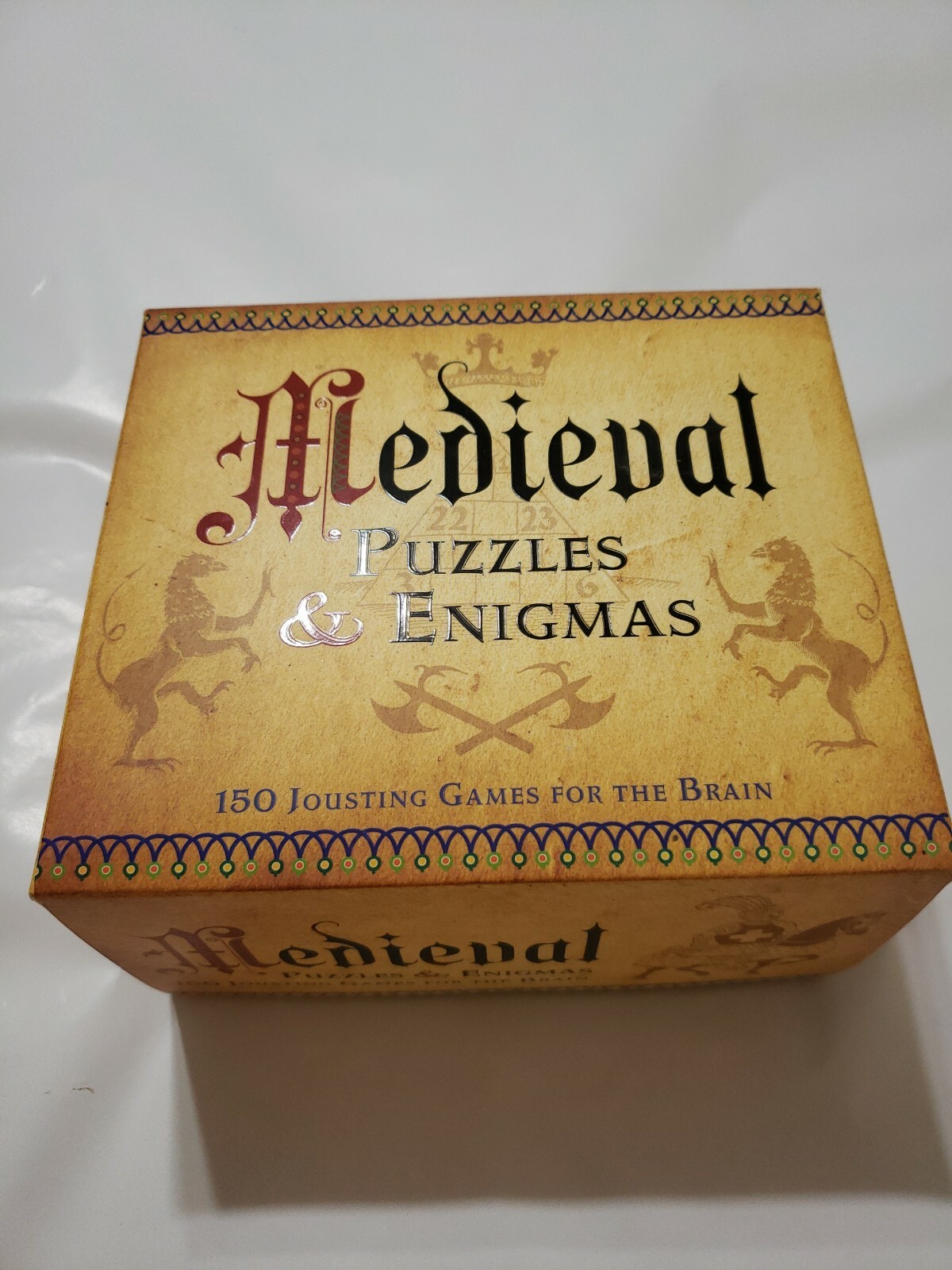 2013 Medieval Puzzles & Enigmas Game 150 Jousting Games for The Brain ...