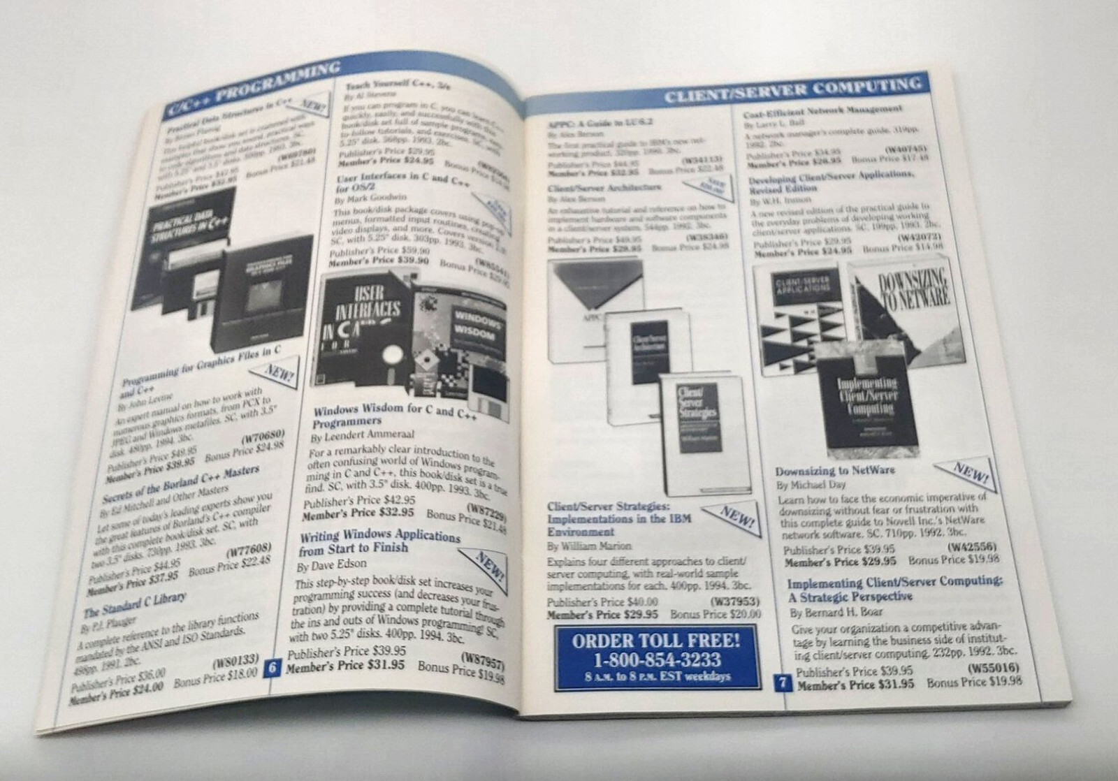 The 1994 Complete Catalog Of Computer Books | eBay