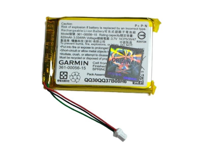 361-00056-15 820mAh Battery For Garmin Drive 51LMT,50LM,DriveSmart 55 ...