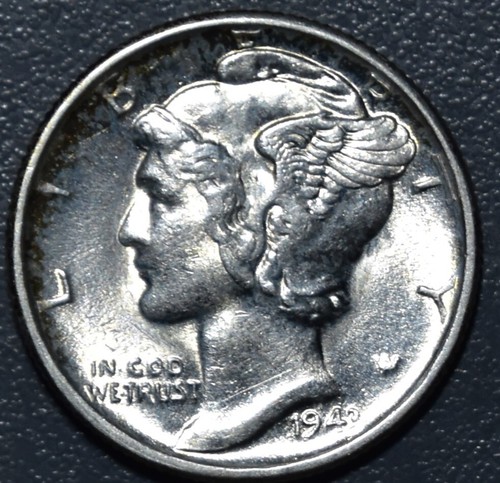 1943-S 10c MERCURY SILVER DIME KM# 140 Grade: GEM BU A4231 | eBay