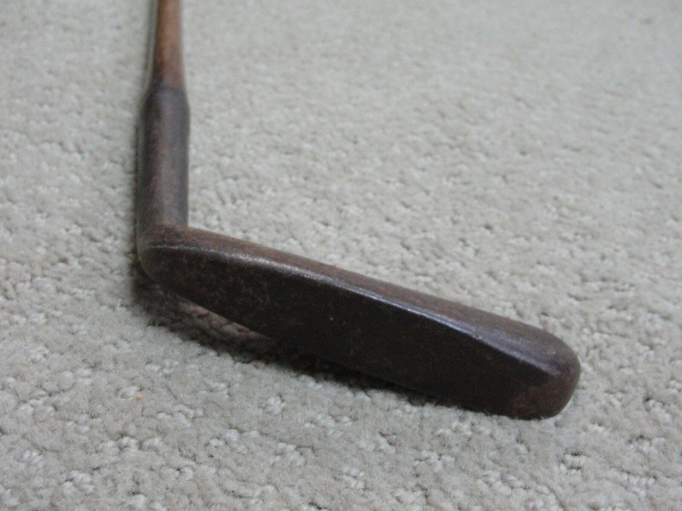 Vtg John E Lehigh Hickory Wood Shaft "GEM PUTTER" Golf Club Made in ...