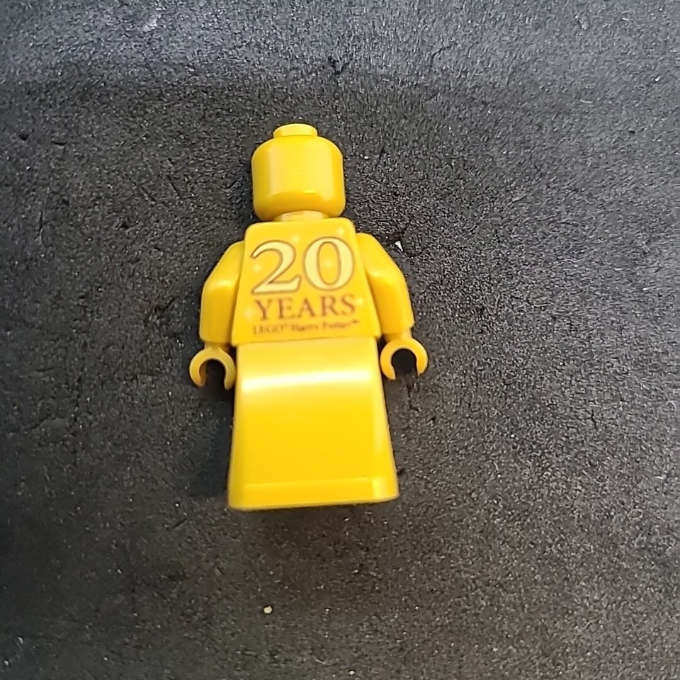 Lego Mini Figure Harry Potter Pearl Gold Lord Voldemort 20th ...