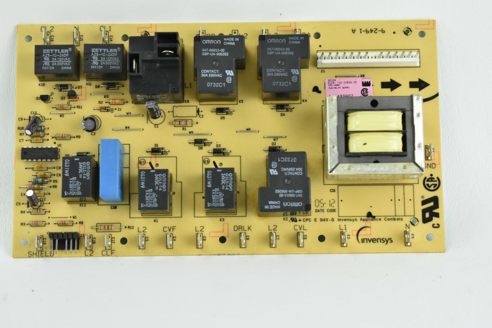 Relay Board 92029 92029 AP38532181159214 62439 PS4273213