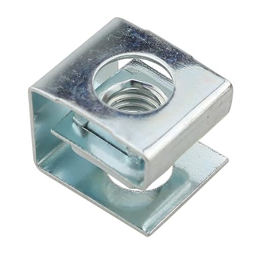 12pcs M6 Cage Nuts Carbon Steel 10-32 U-Shaped Slide-on Cage Nut | eBay