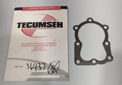 Genuine OEM Tecumseh Head Gasket 36437 / Fits sears 143953007 engines ...