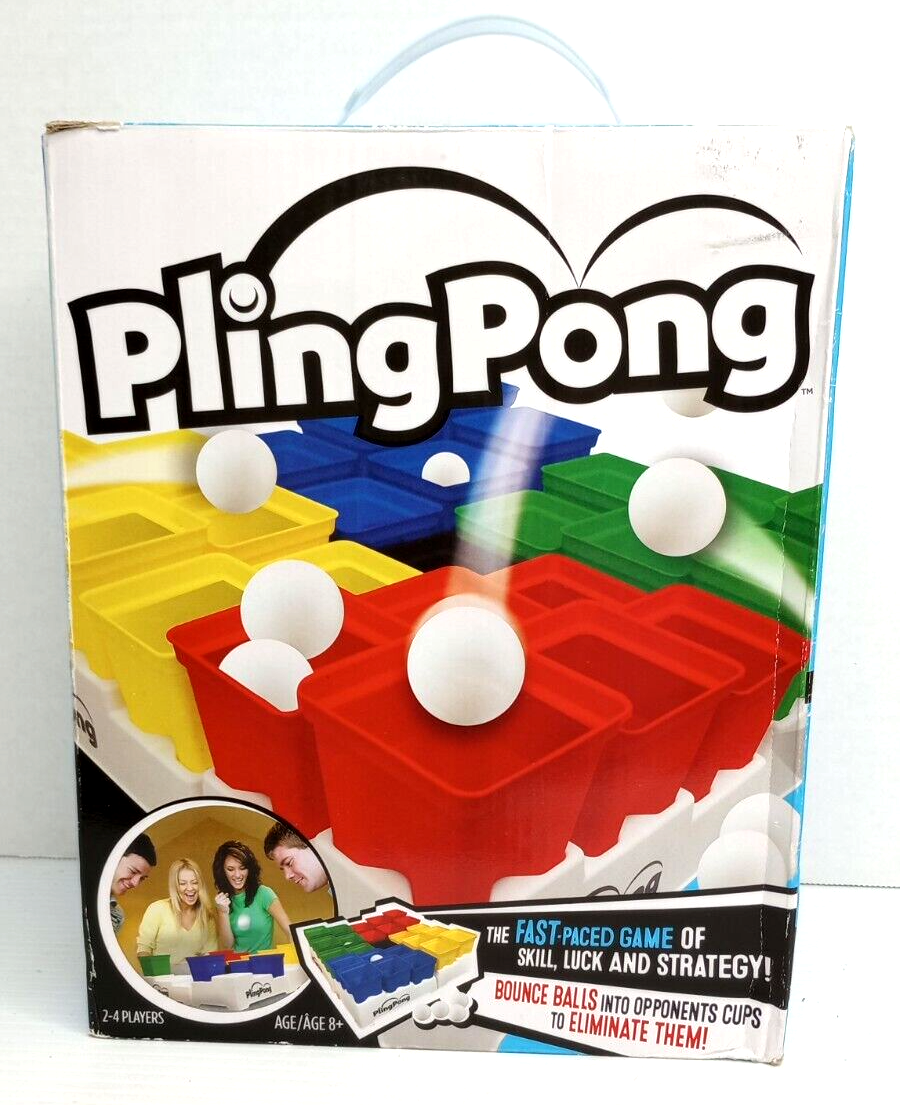 Buffalo Games Plingpong The Fast-paced Ping Pong Game of Skill Luck and ...