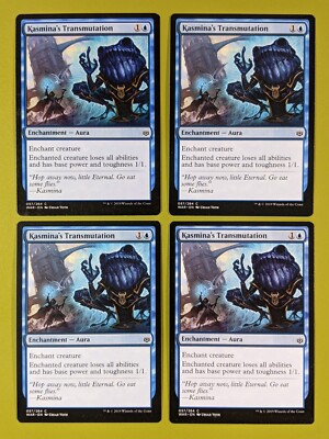 Kasmina's Transmutation x4 War of the Spark 4x Magic the Gathering MTG ...