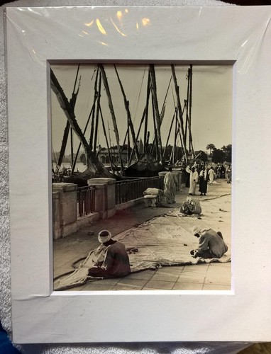 Original Photo John Bryson Life Magazine "Cairo" 11 X 14 with Matting ...