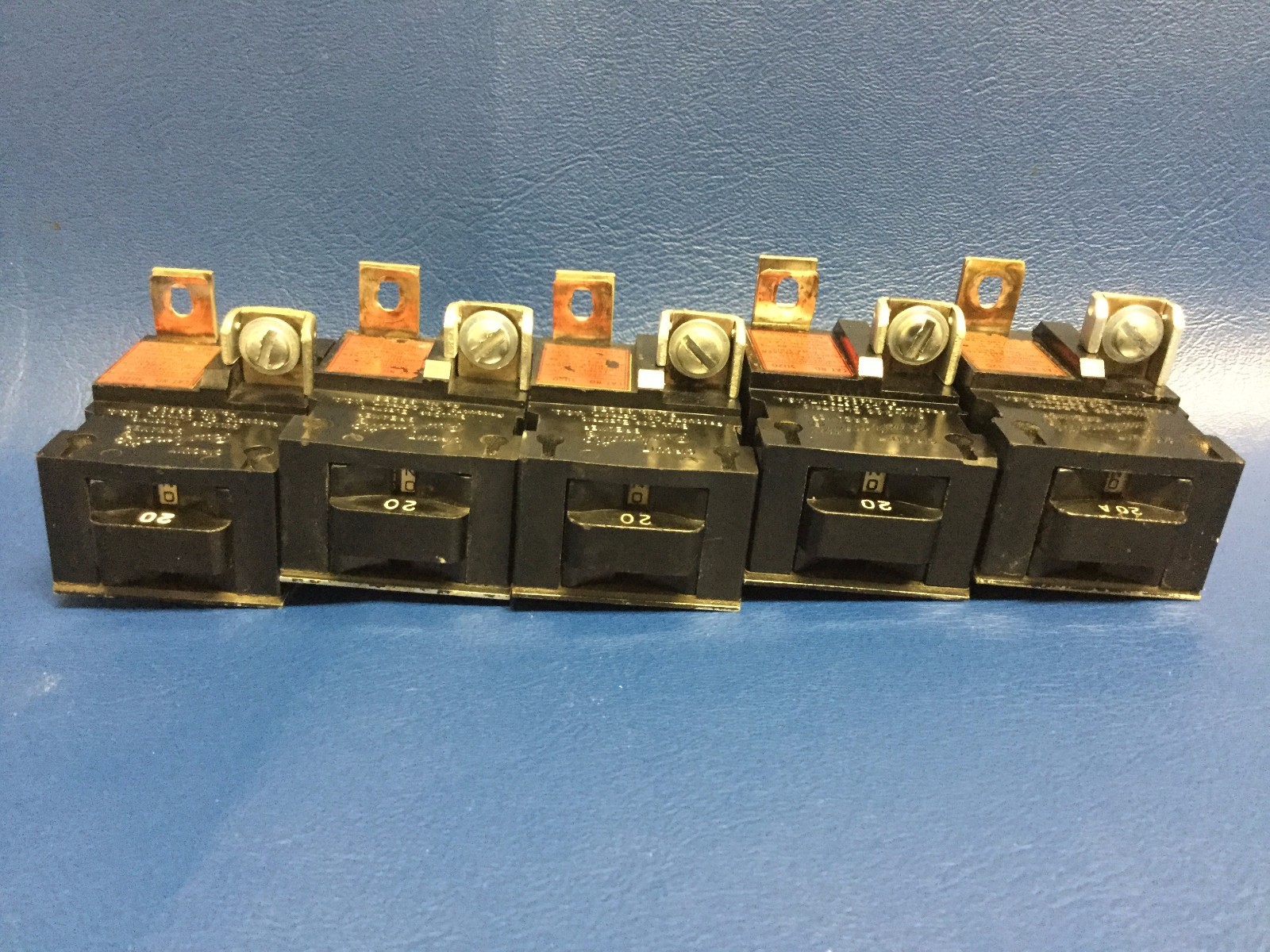 One - 20 Amp Pushmatic Bulldog P120 Breaker 20A 31120 Red Tag Single or ...