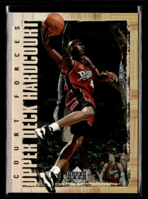 Jerry Stackhouse 2000-01 Upper Deck Hardcourt #C10 Court Forces Detroit ...