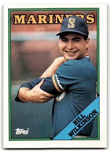 1988 Topps Bill Wilkinson RC Seattle Mariners #376 | eBay