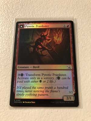 Pyretic Prankster Glistening Goremonger Foil March of the Machine MOM ...