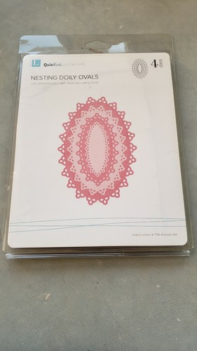 Quickutz/Lifestyle Crafts DC-0254 "Nesting Doily Ovals" 4 Cutting Dies NEW | eBay
