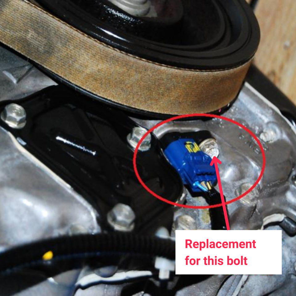 Crank Crankshaft Sensor Bolt - Compatible with Honda/Acura K Series K20 ...