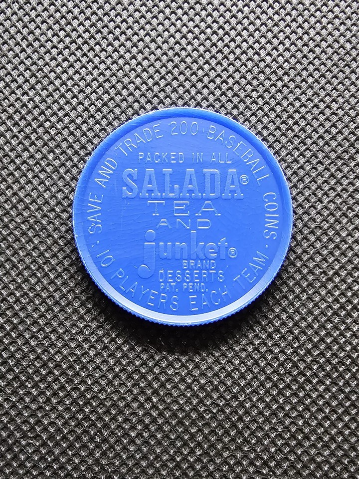 1962 Salada Junket Baseball Coins #38 OF Gary Geiger Boston Red Sox ...