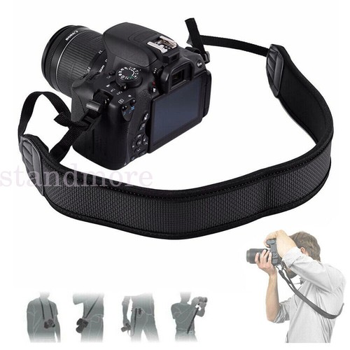 CAMERA STRAP NECK SHOULDER ANTI-SLIP COMFY FOR DSLR CANON NIKON CAMERA ...