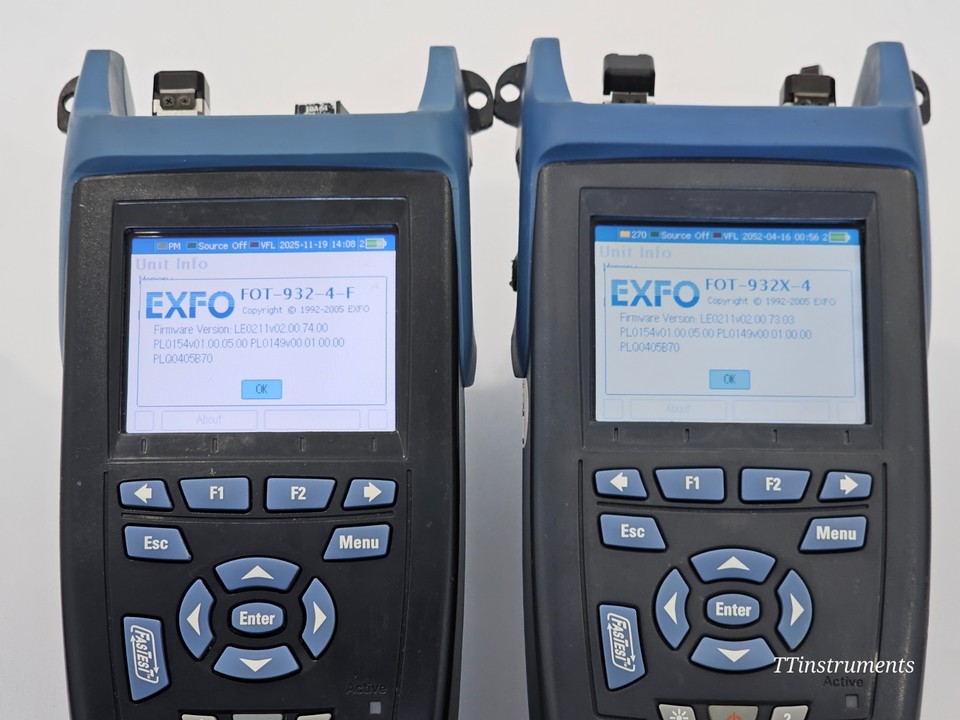 EXFO FOT-930 MaxTester II Multifunction Loss Tester SET 1310/1550/1625 ...