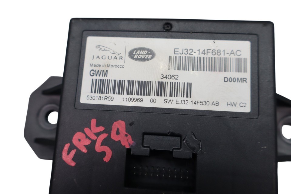 12-19 Range Rover Evoque L538 Front Right Side Gateway Control Module ...