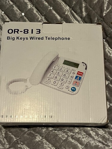 OR-813 Big Keys Wired Telephone corded landline phone elderly seniors ...