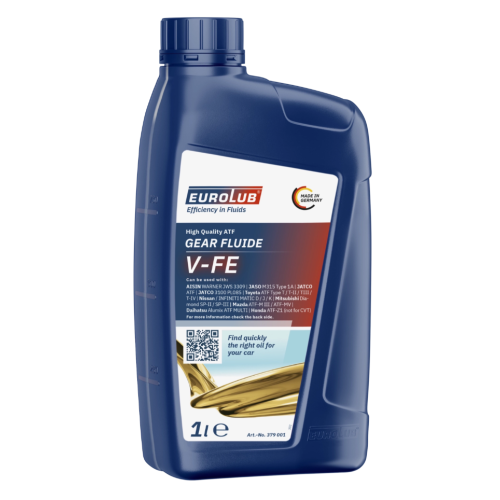 Eurolub Automatik-Getriebeöl GEAR FLUIDE V-FE 1 Liter Flasche 379001 ...